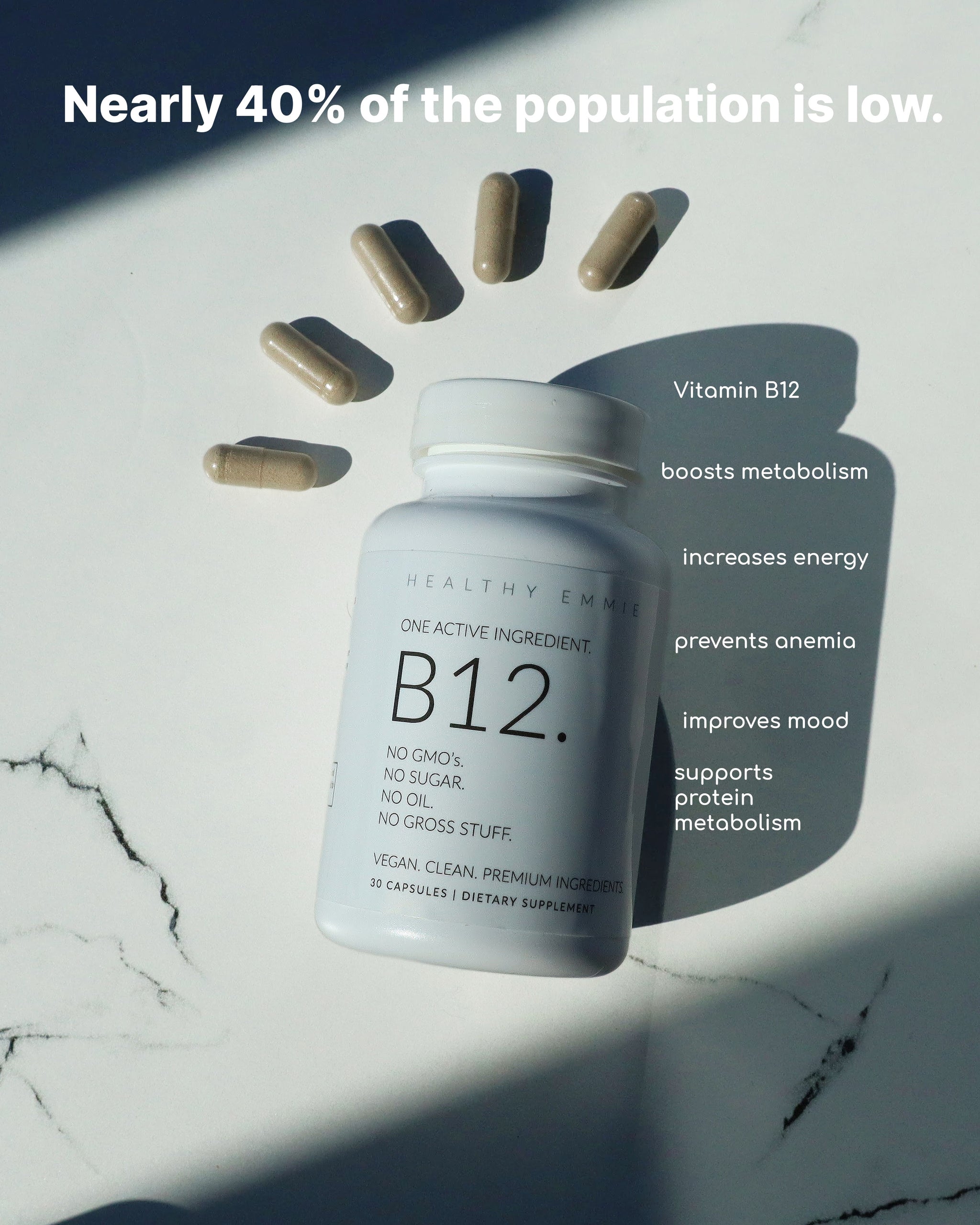Vitamin B12 Supplement – Healthy Emmie